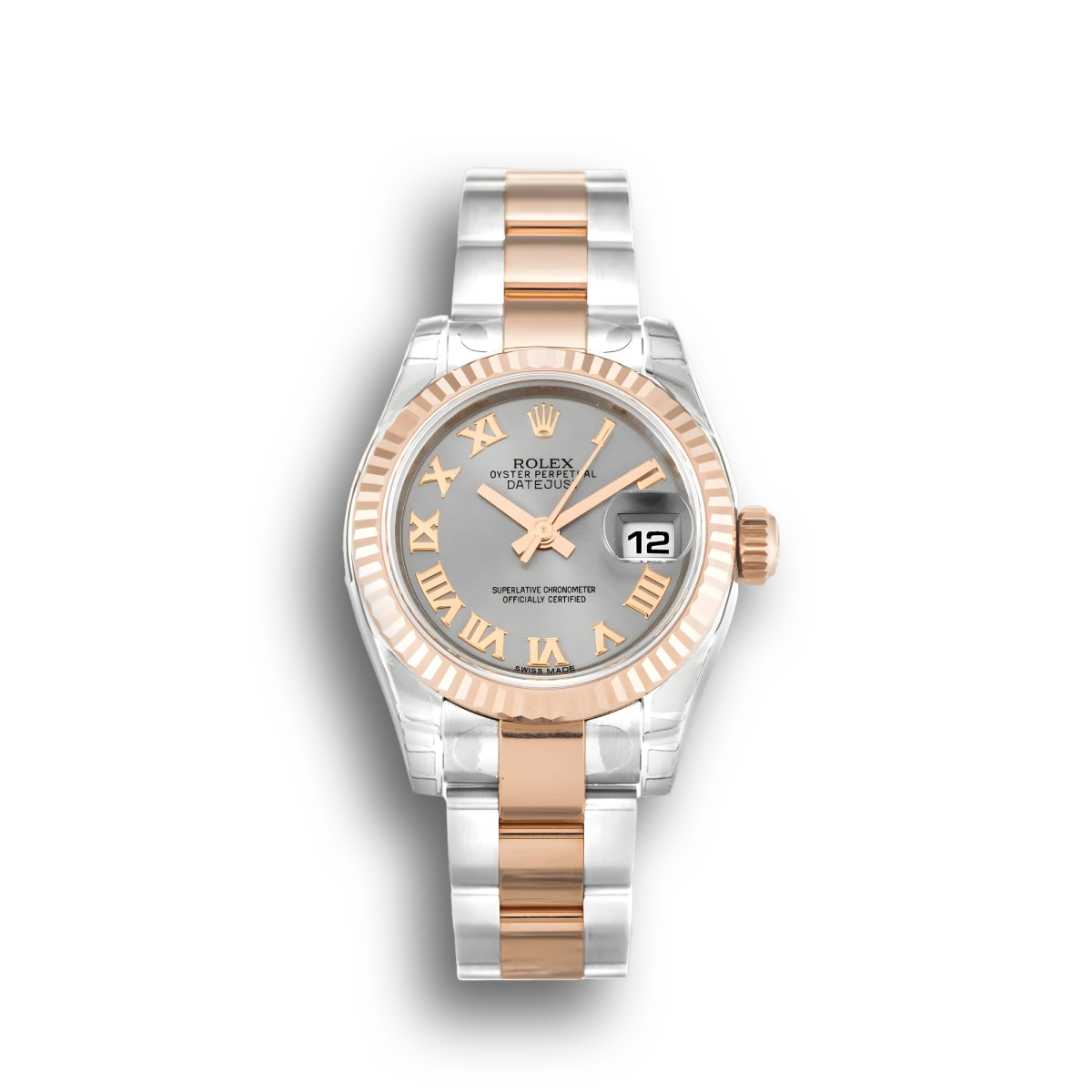 Rolex Lady-Datejust 179171 26mm Rhodium Dial – Time Excellence