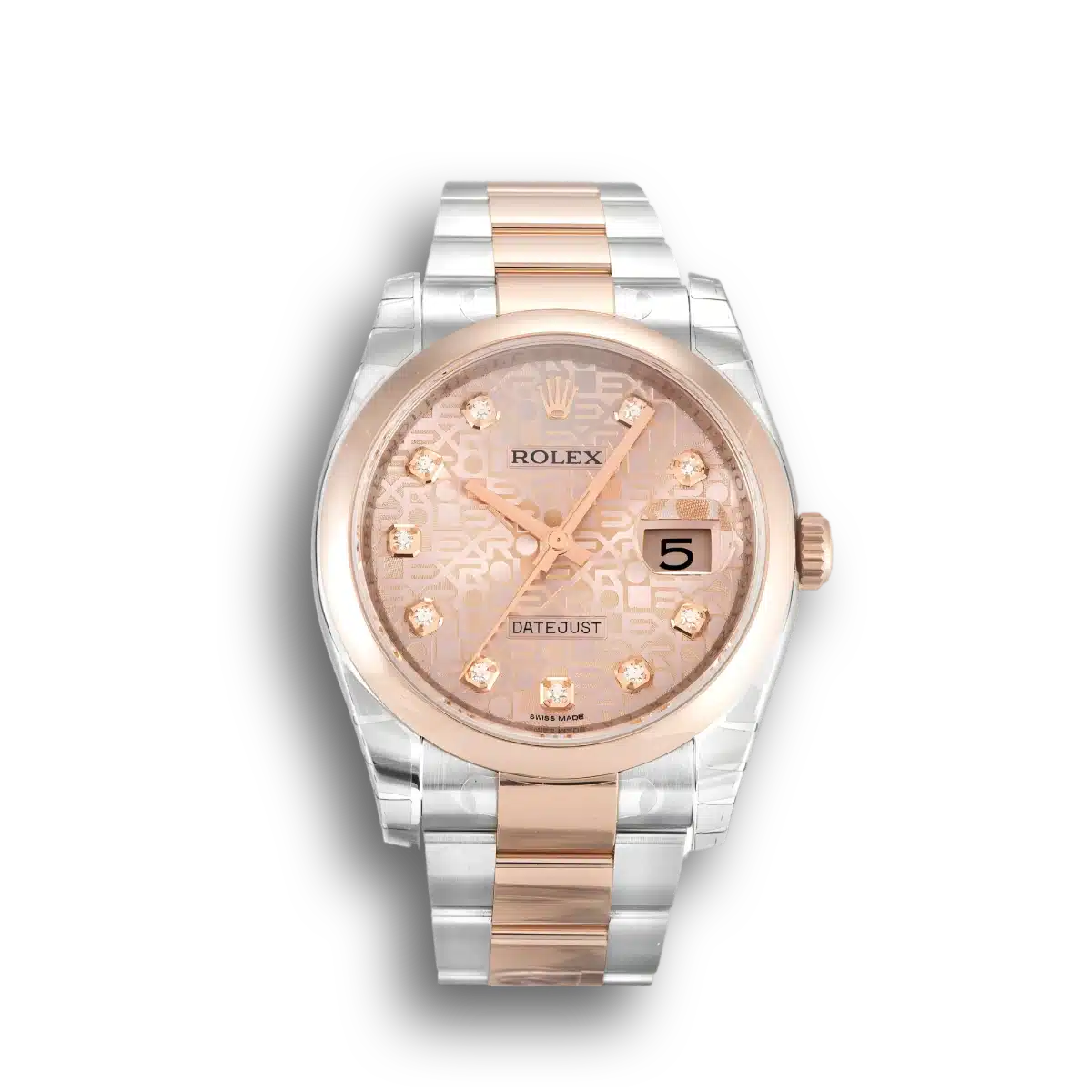 Rolex Datejust 116201 36mm Rose Dial – Time Excellence