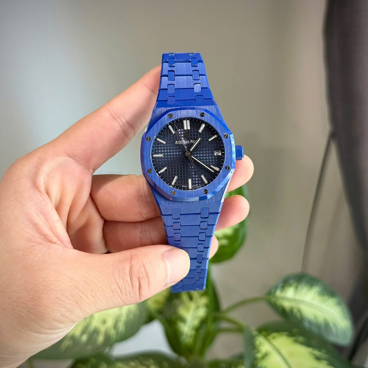 Audemars Piguet Swiss 1:1 Watches Royal Oak 15500 Blue Ceramic APS Fac ...