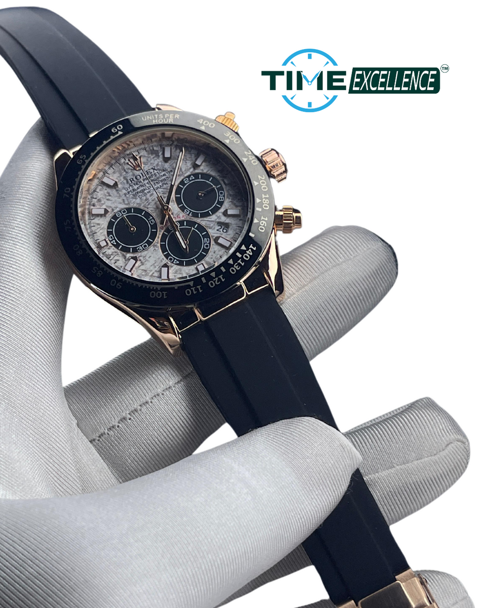 Meteorite Dial Rolex AA Speedtimer Chronograph Back Oyster Bracelet Ro ...