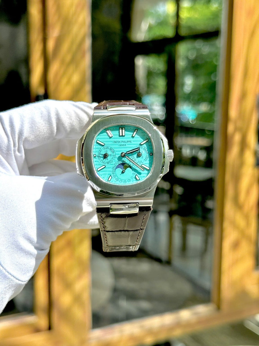 Patek Philippe Nautilus 5740G Swiss 1:1 Watch Tiffany Dial Automatic S ...