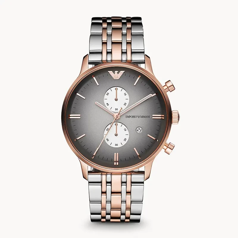 Emporio Armani Gianni Chronograph Men's Watch AR1721 – Time Excellence