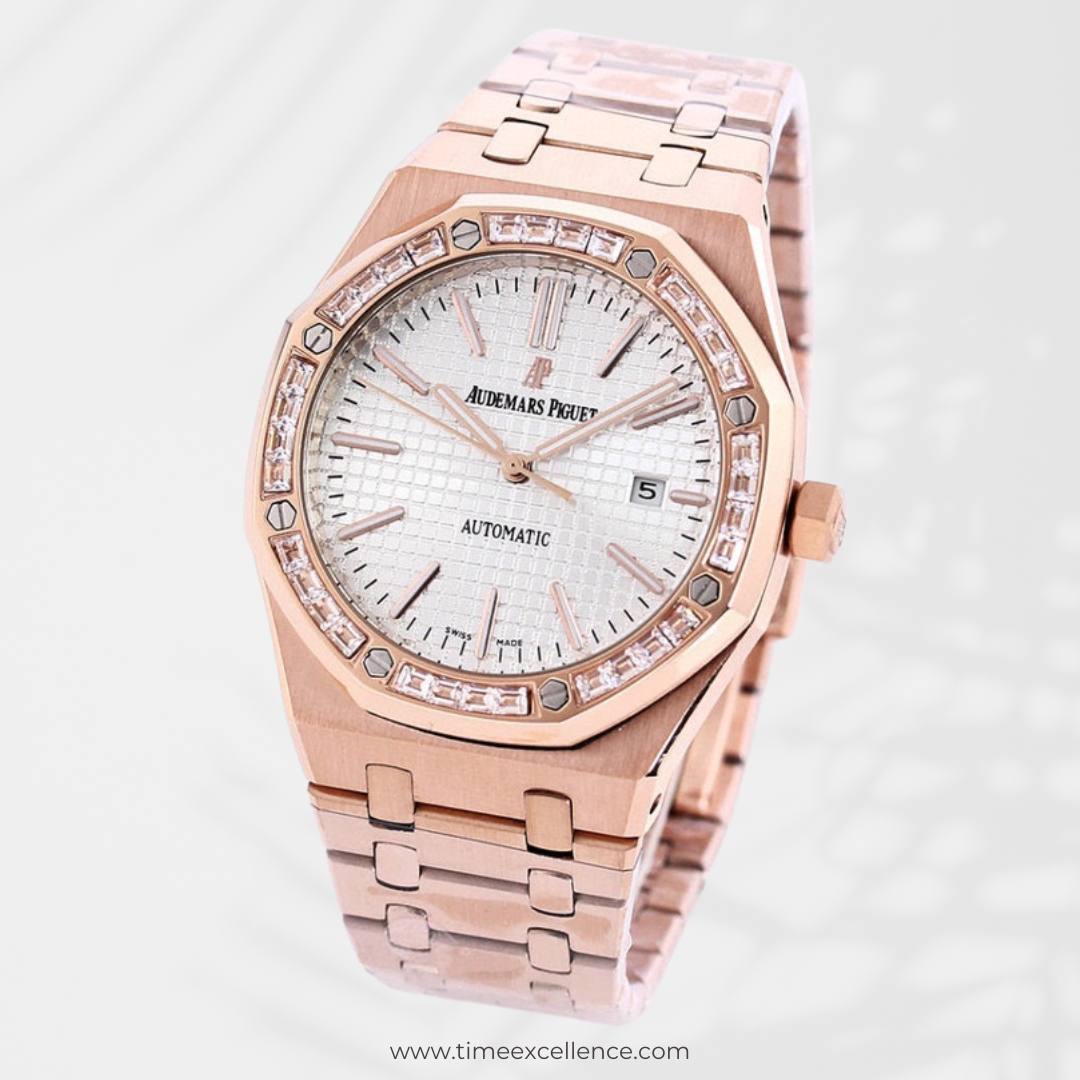 Audemars Piguet Royal Oak Master grade Rose gold colored 37 mm – Time ...