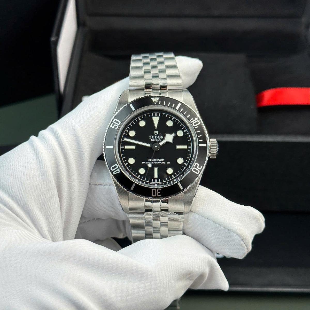 Tudor Heritage Black Bay Swiss 1:1 Watch Jubilee Strap ZF Factory 41mm ...