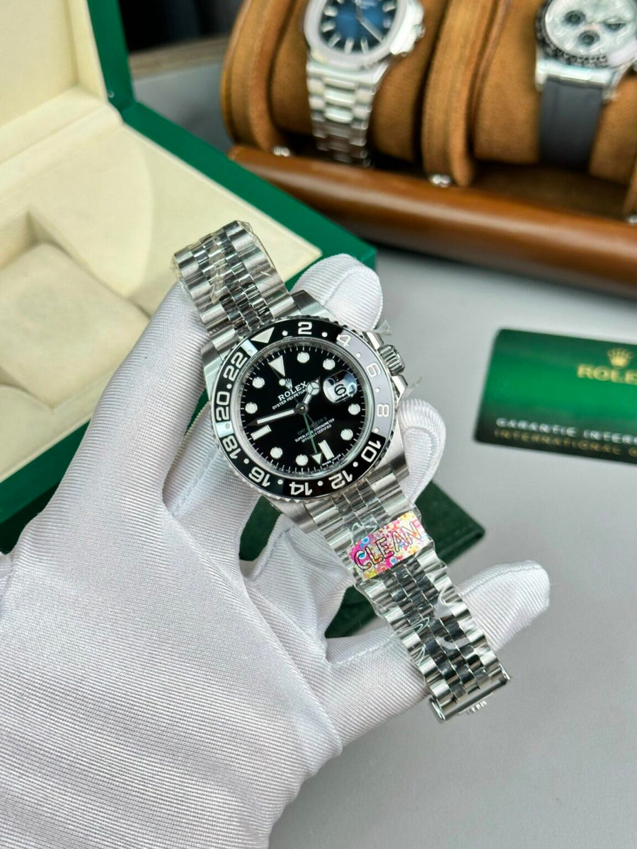 Rolex GMT-Master II 116710LN Swiss 1:1 Watch Black Dial Clean Factory ...