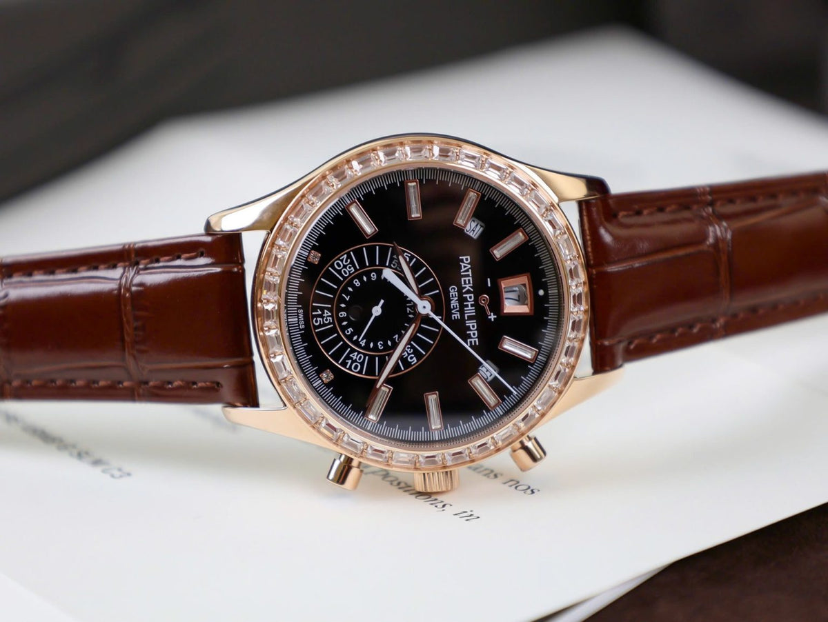 Patek Philippe Swiss 1:1 Watch Complications 5961R Dial Black TW Facto ...
