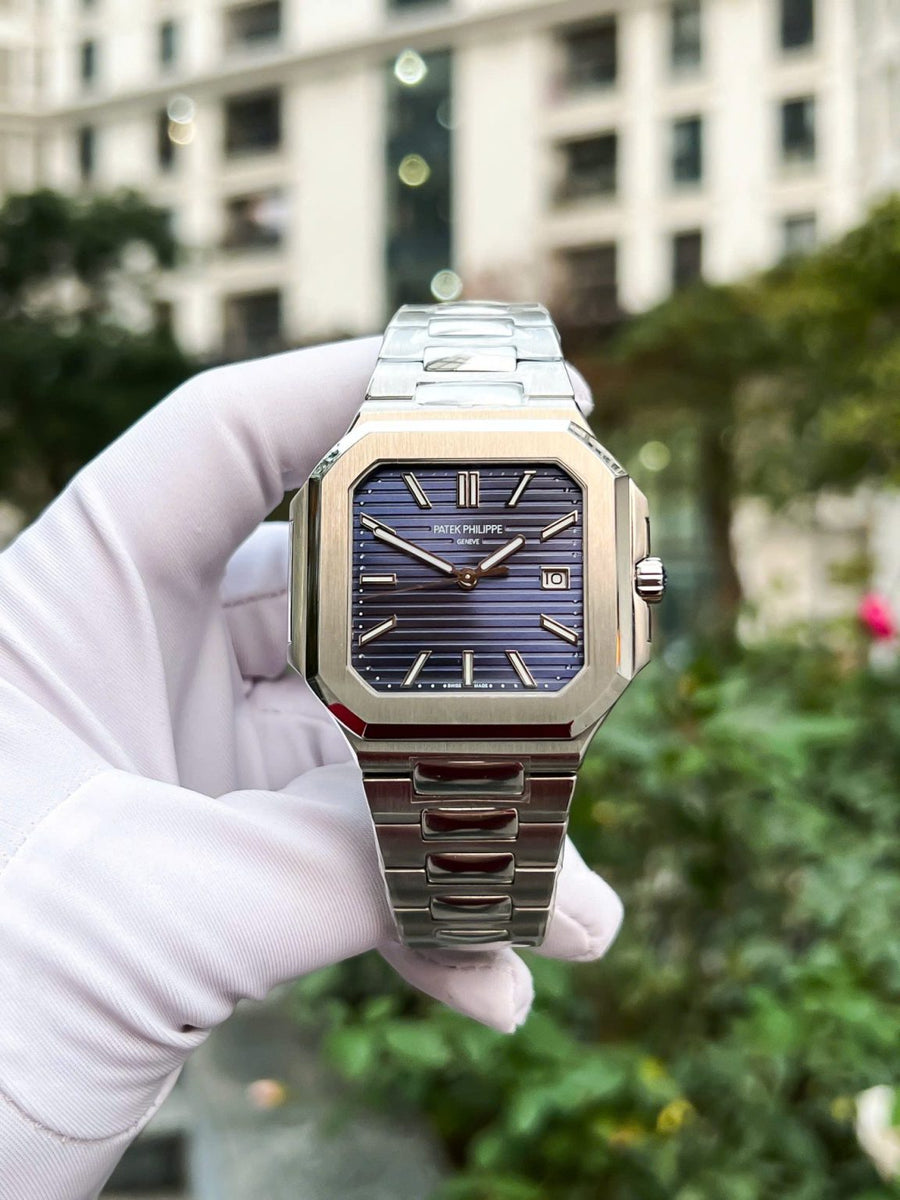 Patek Philippe Cubitus 5821 Swiss 1:1 Watch Dial Blue Metal Wire 45mm ...