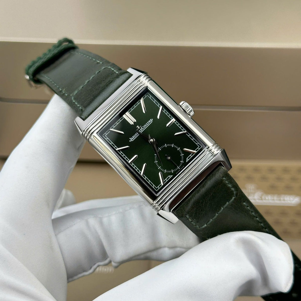 Jaeger LeCoultre Swiss 1:1 Watch Master Reverso Tribute Small Seconds ...