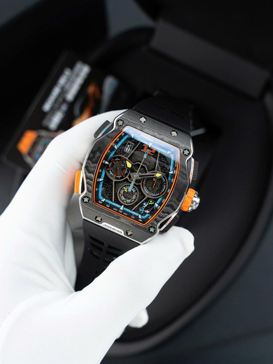 Richard Mille Swiss 1:1 Watch RM65-01 McLaren W1 Split-Seconds Chronog ...